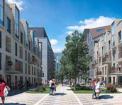 The Island Quarter, Nottingham - Axis